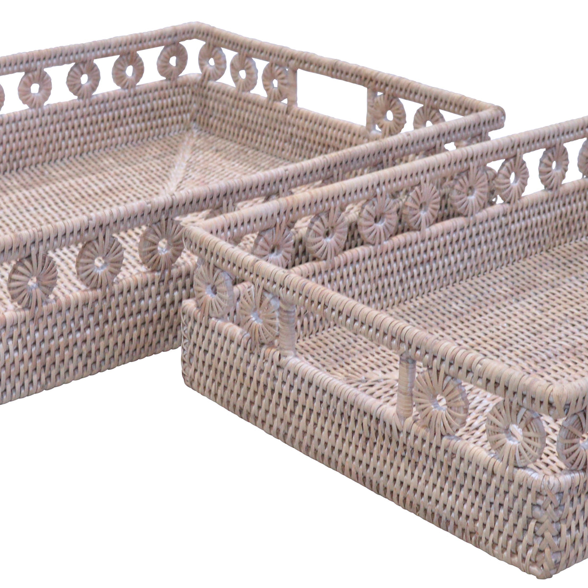 RATTAN RECTANGLE TRAYS - 2 sizes – Olive and Olive Interiors