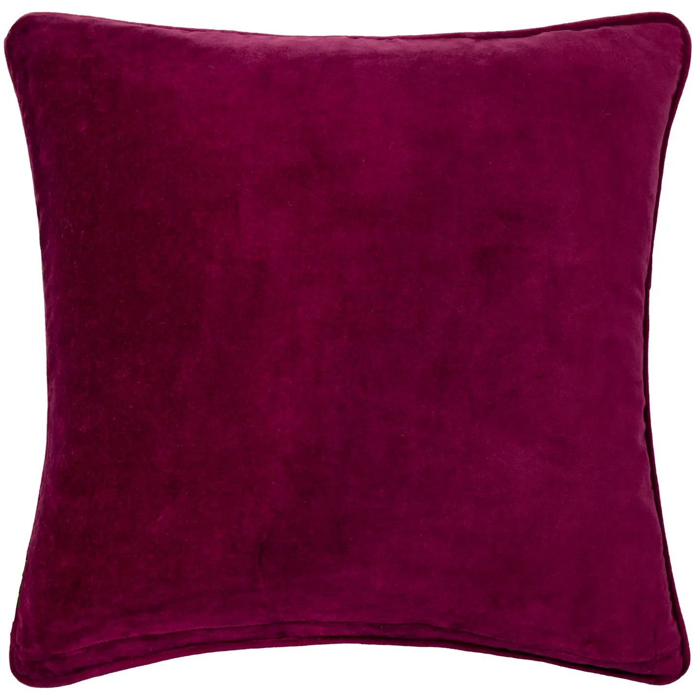 Chedworth Piped Velvet Cushion Gold/Rose – Olive and Olive Interiors