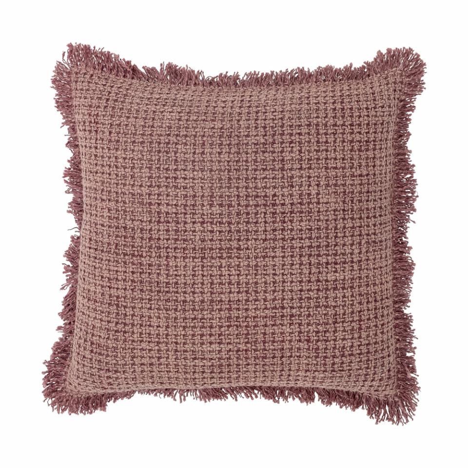 Delva Cushion, Rose, Cotton – Olive and Olive Interiors